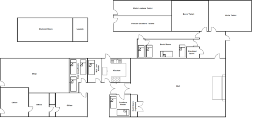 Govett Hall | Huish Woods Campsite
